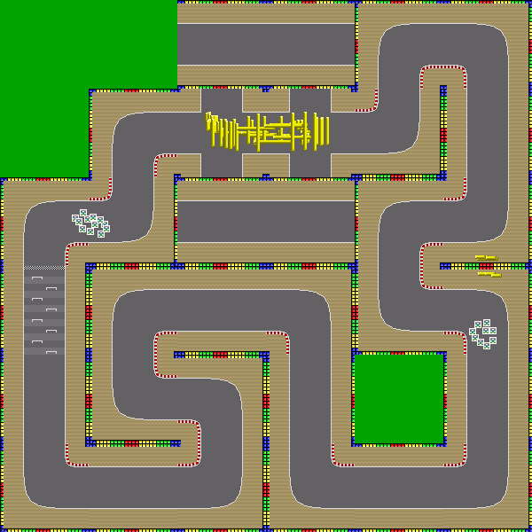 Snes Donut Plains 1 Alternate Textures - Mario Kart PC