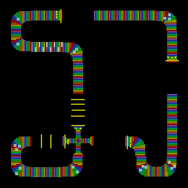 test 2 jumping road - Mario Kart PC
