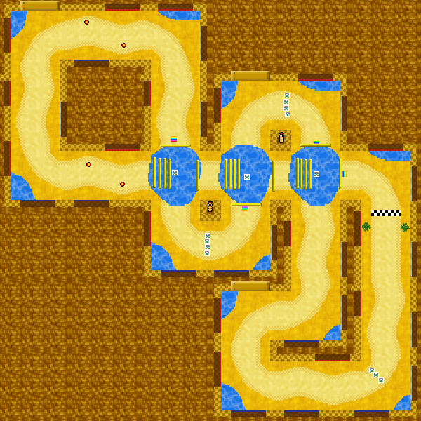 Daisy Fan Desert - Mario Kart PC