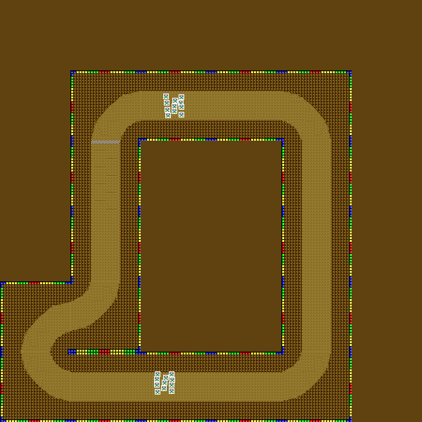 Snes Vanilla Lake 1 Alternate Textures - Mario Kart PC