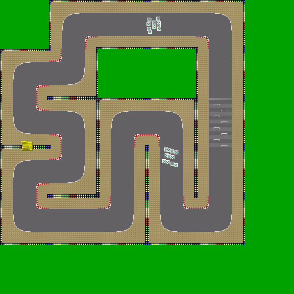 Snes Donut Plains 2 Alternate Textures - Mario Kart PC
