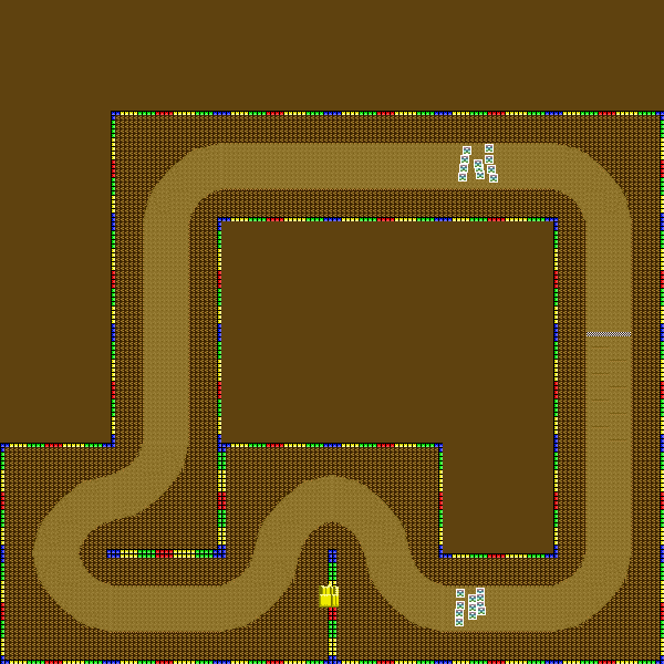 Snes Vanilla Lake 2 Alternate Textures - Mario Kart PC