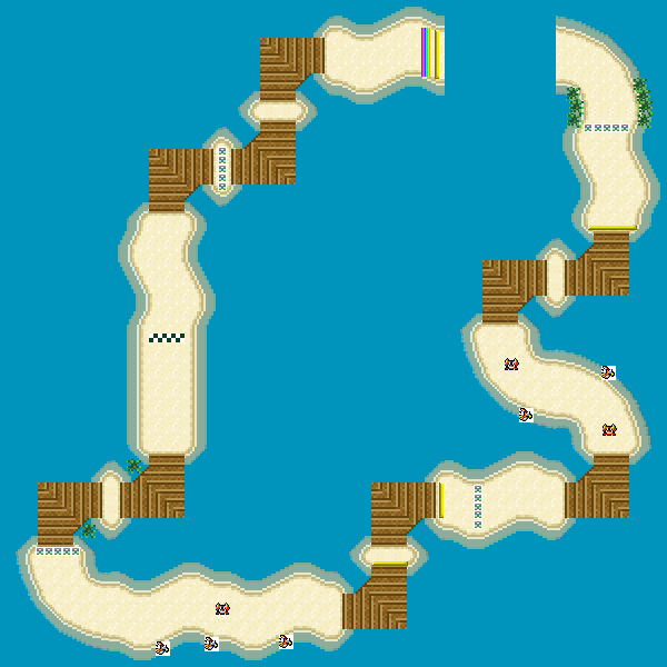 Cheep Cheep Beach - Mario Kart PC