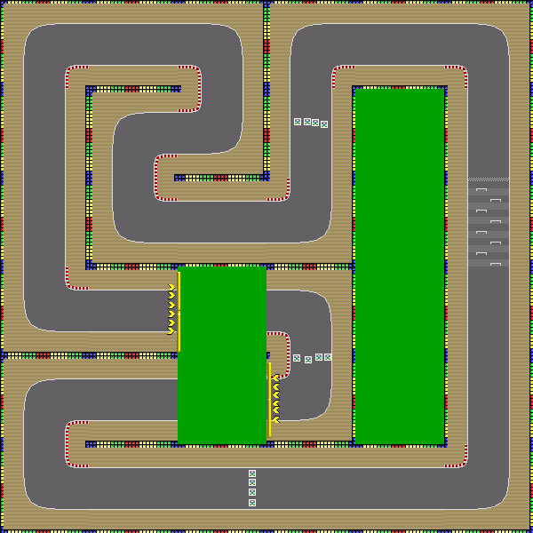 SNES Mario Circuit 4 - Mario Kart PC