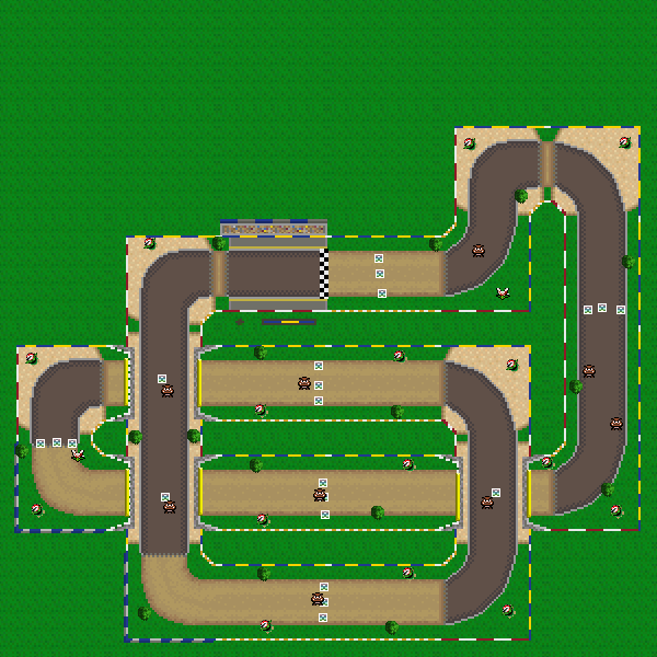 Norrie's Raceway - Mario Kart PC