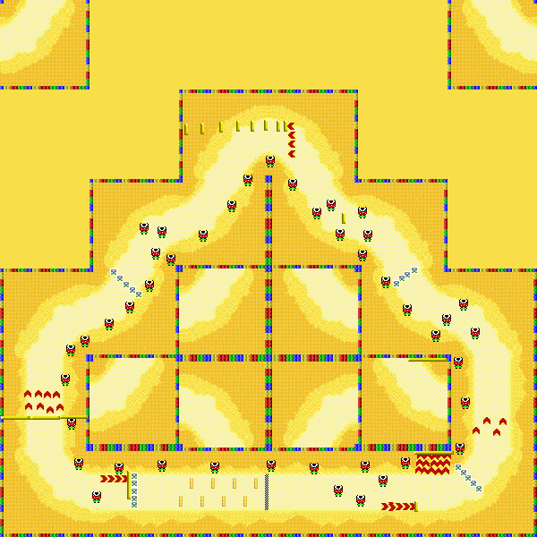 Shokora’s Gold Pyramid - Mario Kart PC