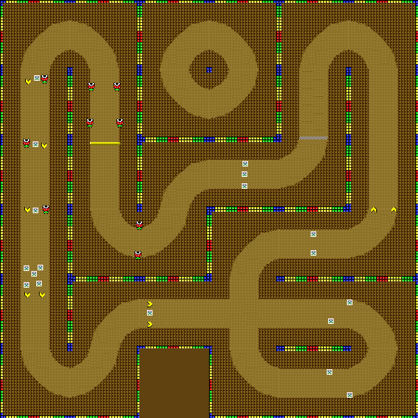 Choco Mountain 1 - Mario Kart PC