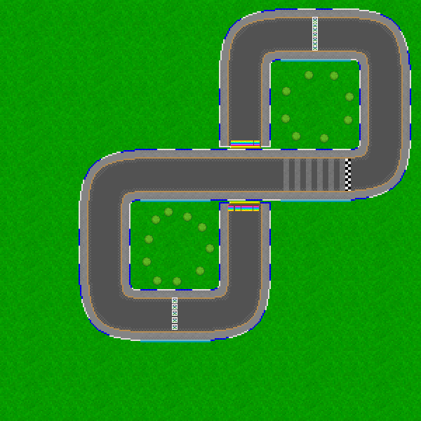 Big Figure 8 Circuit - Mario Kart PC