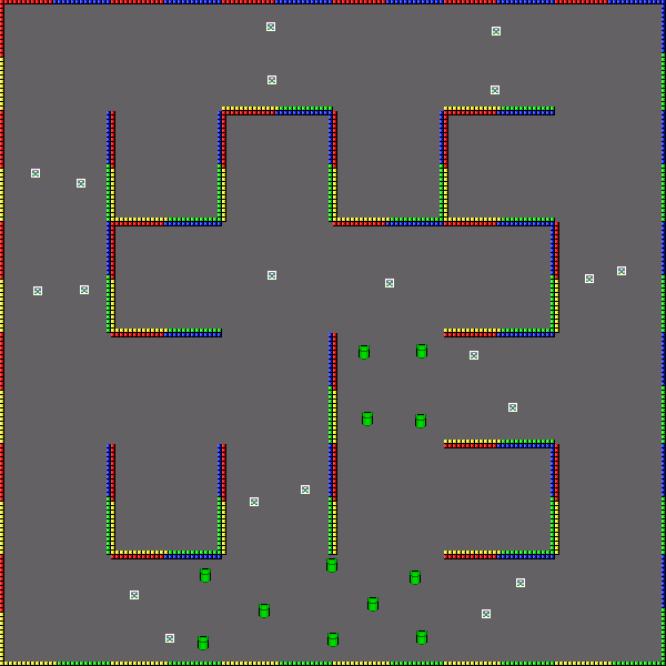 The oil rig - Mario Kart PC