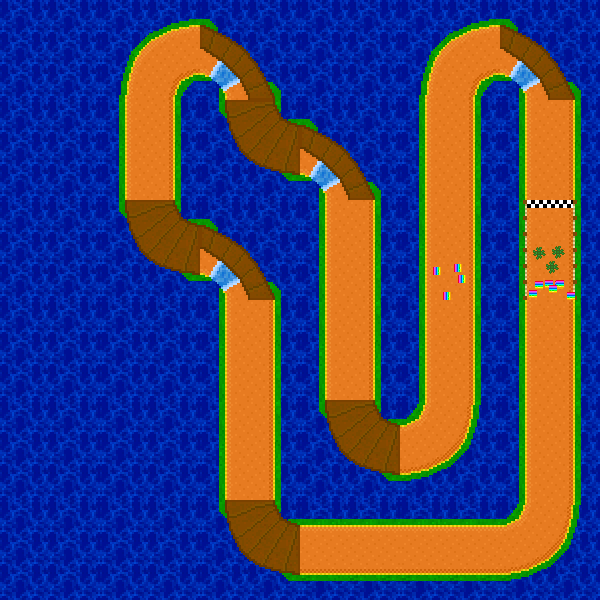 yoshis map - Mario Kart PC