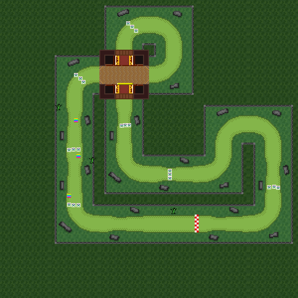 King boo's cemetery - Mario Kart PC