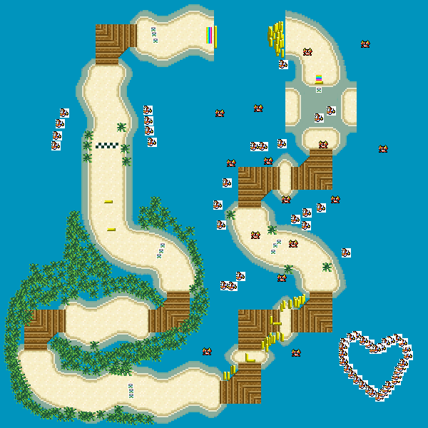 Wii U Ds Cheep Cheep Beach - Mario Kart PC