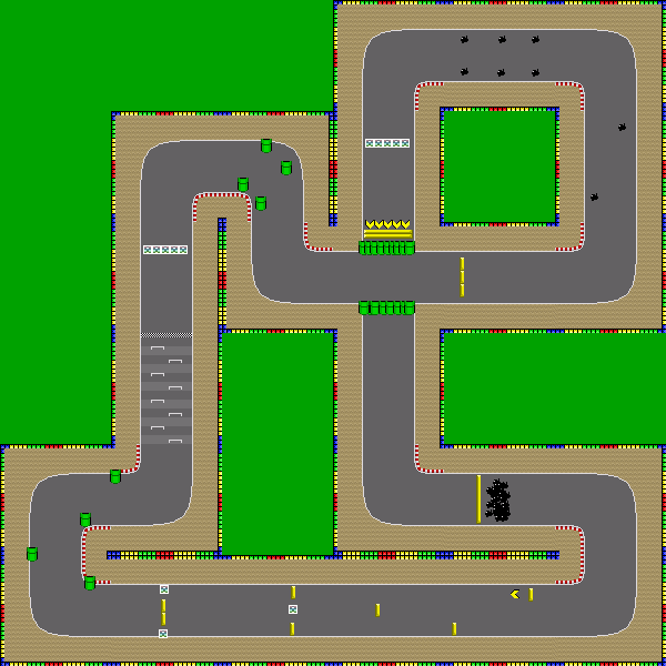 Quick Kart ~ Oil Circuit 1 - Mario Kart PC