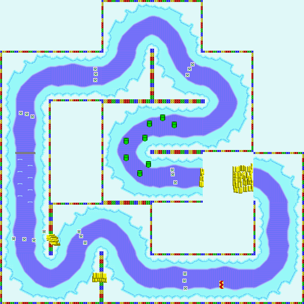 Wii U GBA Snow Land - Mario Kart PC