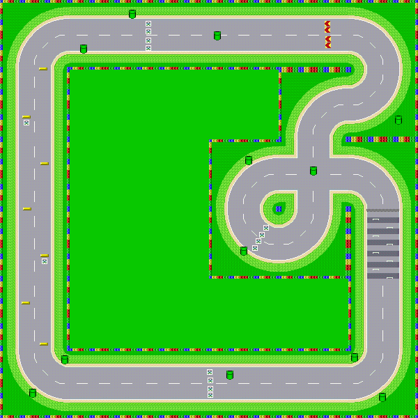 Mario's Example GBA Circuit - Mario Kart PC