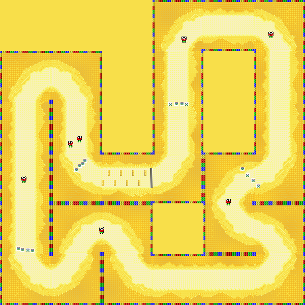 Yoshi Desert - Mario Kart PC