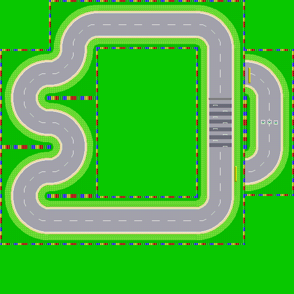 Boondocks circuit (Quick Mode) - Mario Kart PC
