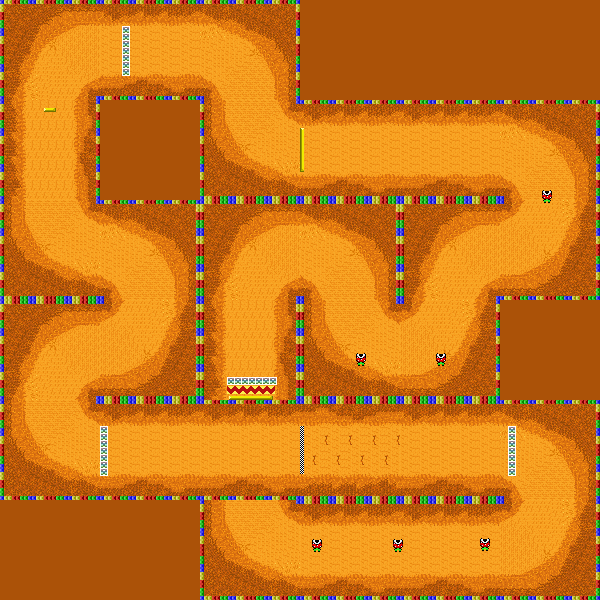 Wii U Bone Dry Dunes - Mario Kart PC