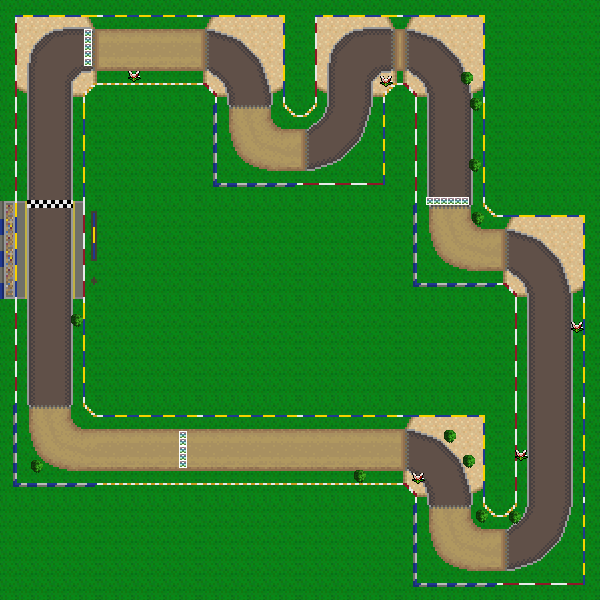 N64 Mario Raceway - Mario Kart PC