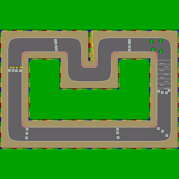 1-1:SNES Mario Circuit - Mario Kart PC