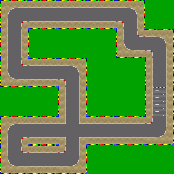 snes mario circuit 2 - Mario Kart PC