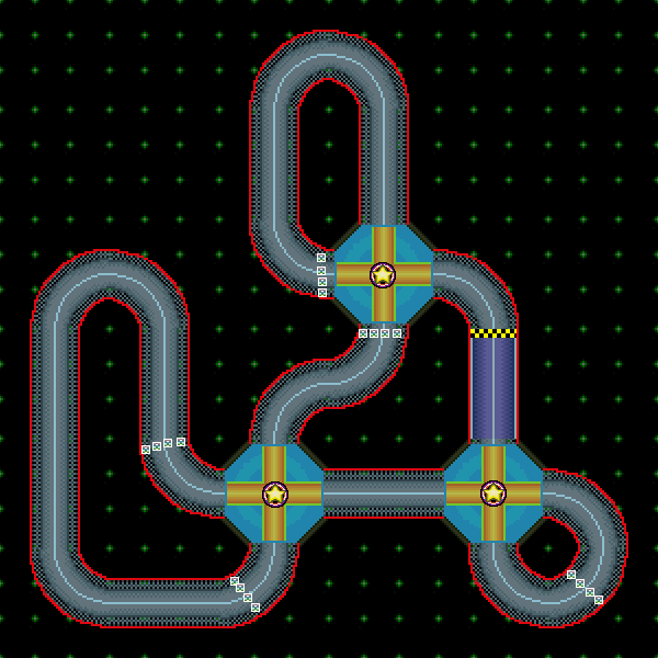 Criss Cross - Mario Kart PC