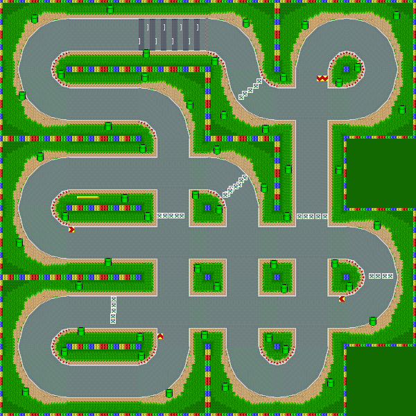Peach Circuit 3 - Mario Kart PC
