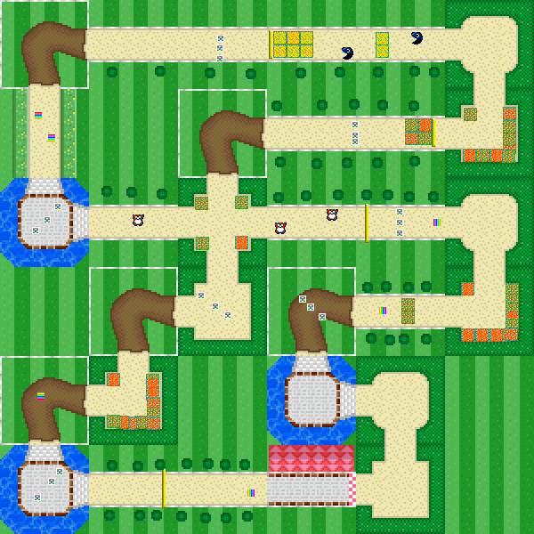 Sarasa Castle - Mario Kart PC