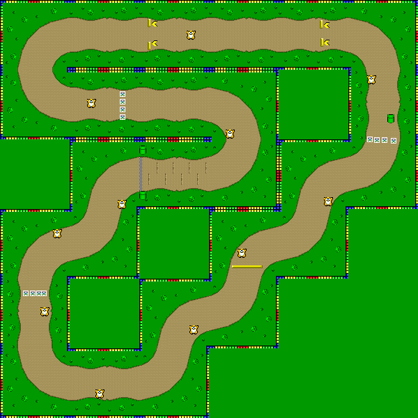 peaceful meadow - Mario Kart PC