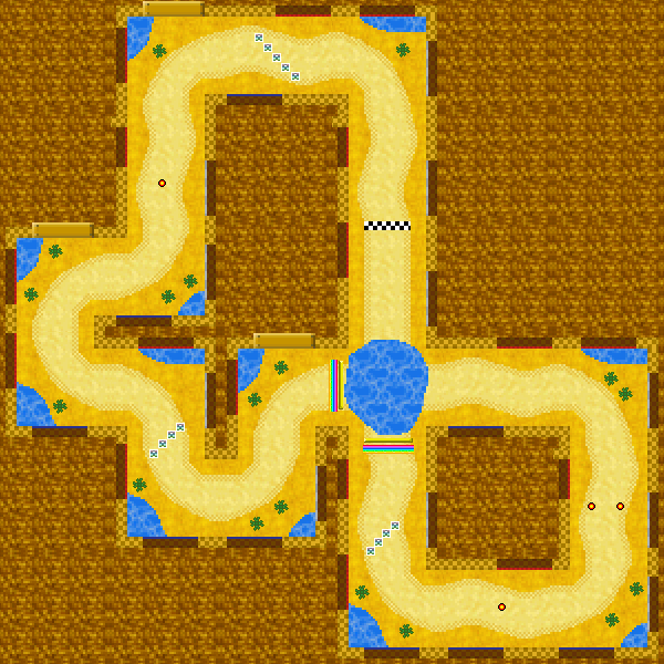 Fire Oasis - Mario Kart PC