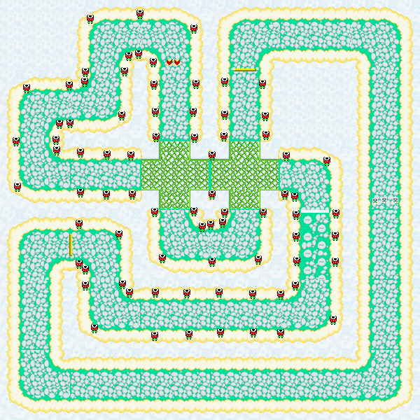 Race 14: Pitfall Pockets - Quick Mode - Mario Kart PC