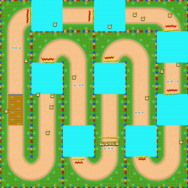 GBA Kongs Jungle - Mario Kart PC