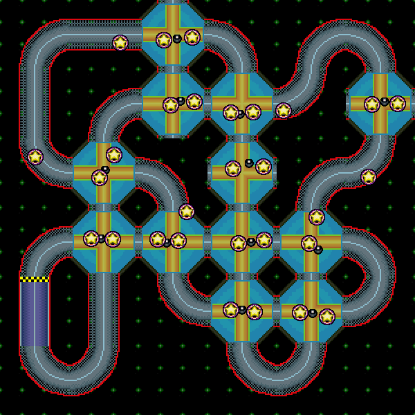 arsenal pyramid interior green hill - Mario Kart PC