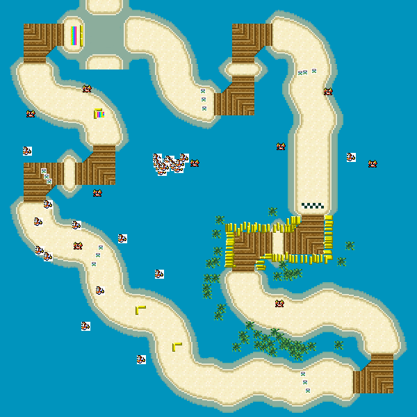 DS Cheep Cheep Beach Mirror R - Mario Kart PC