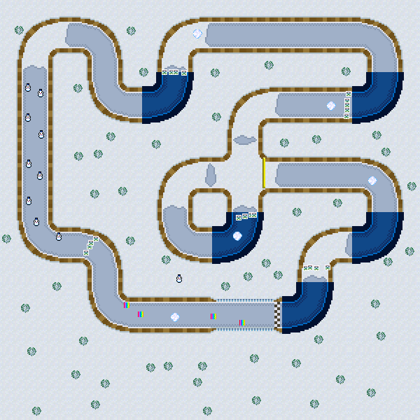 Icey Icey Fields - Mario Kart PC