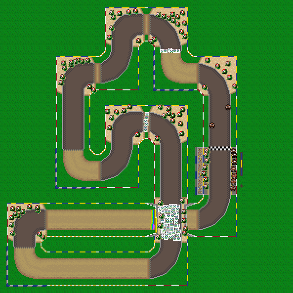 Mario course 3 - Mario Kart PC