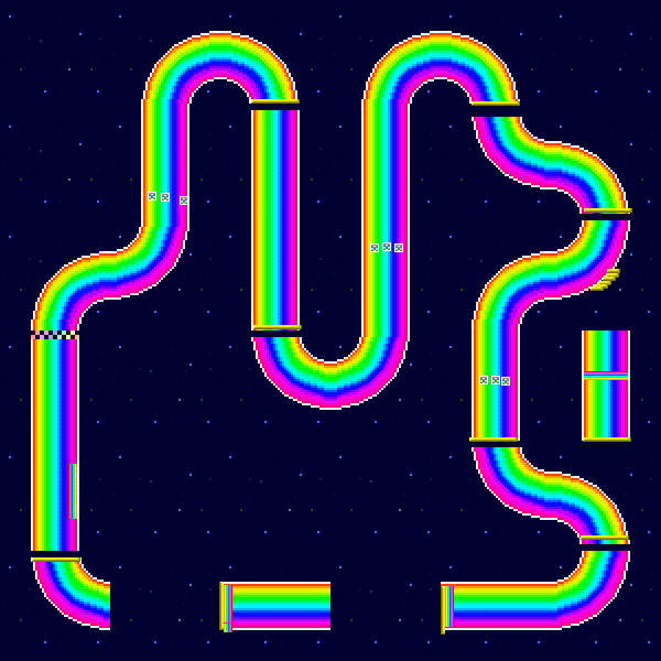 GBA Rainbow Road (DS Styled) - Mario Kart PC