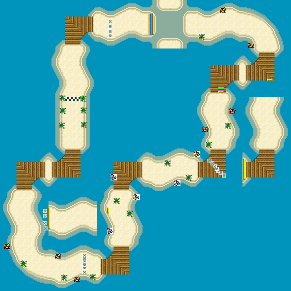 Eep-Cheep Beach - Mario Kart PC