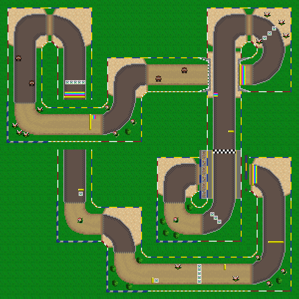 Mario circuit 3 - Mario Kart PC