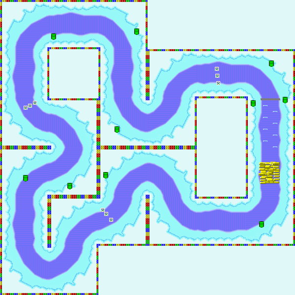 GCN Mario Circuit Snow - Mario Kart PC