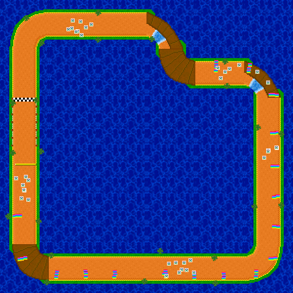 Yoshi falls - Mario Kart PC