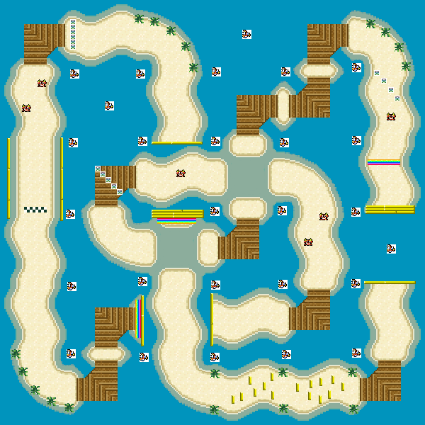 03 - Marine Beach - Mario Kart PC