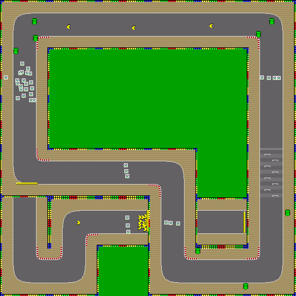 SNES Circuit mario 1 New version - Mario Kart PC