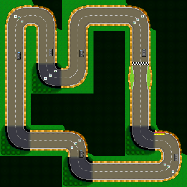 DS Shroom Ridge - Mario Kart PC