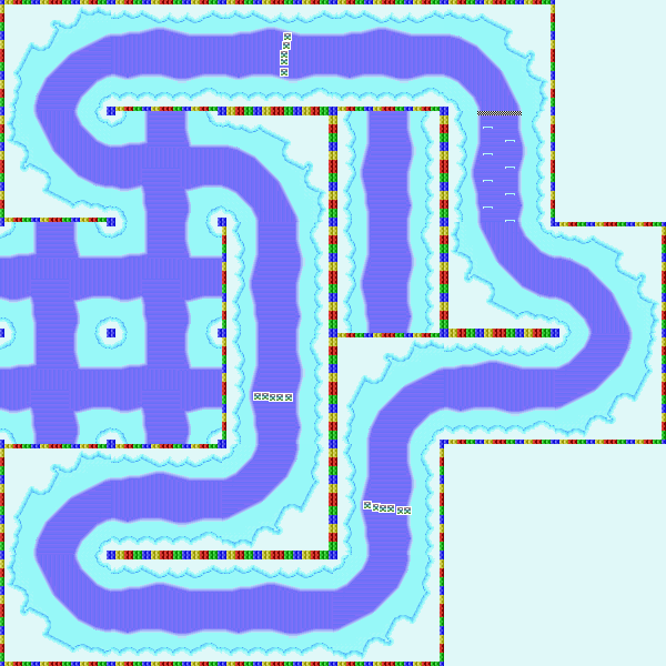 SNES Koopa Beach 2 (Snow) - Mario Kart PC