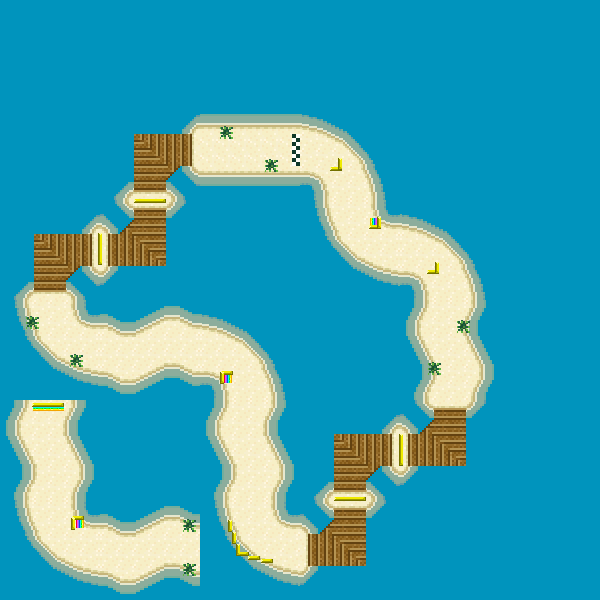 Beach Island - Mario Kart PC