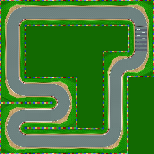 Luigi's Blimp Factory - Mario Kart PC