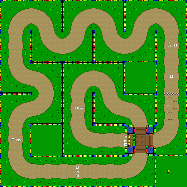 Mario Bros. Hills 3 - Mario Kart PC
