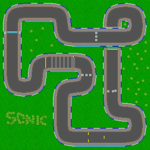 sonic stadium - Mario Kart PC