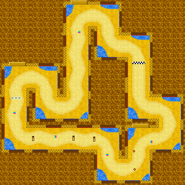 Mesa Ravine - Quick Mode - Mario Kart PC